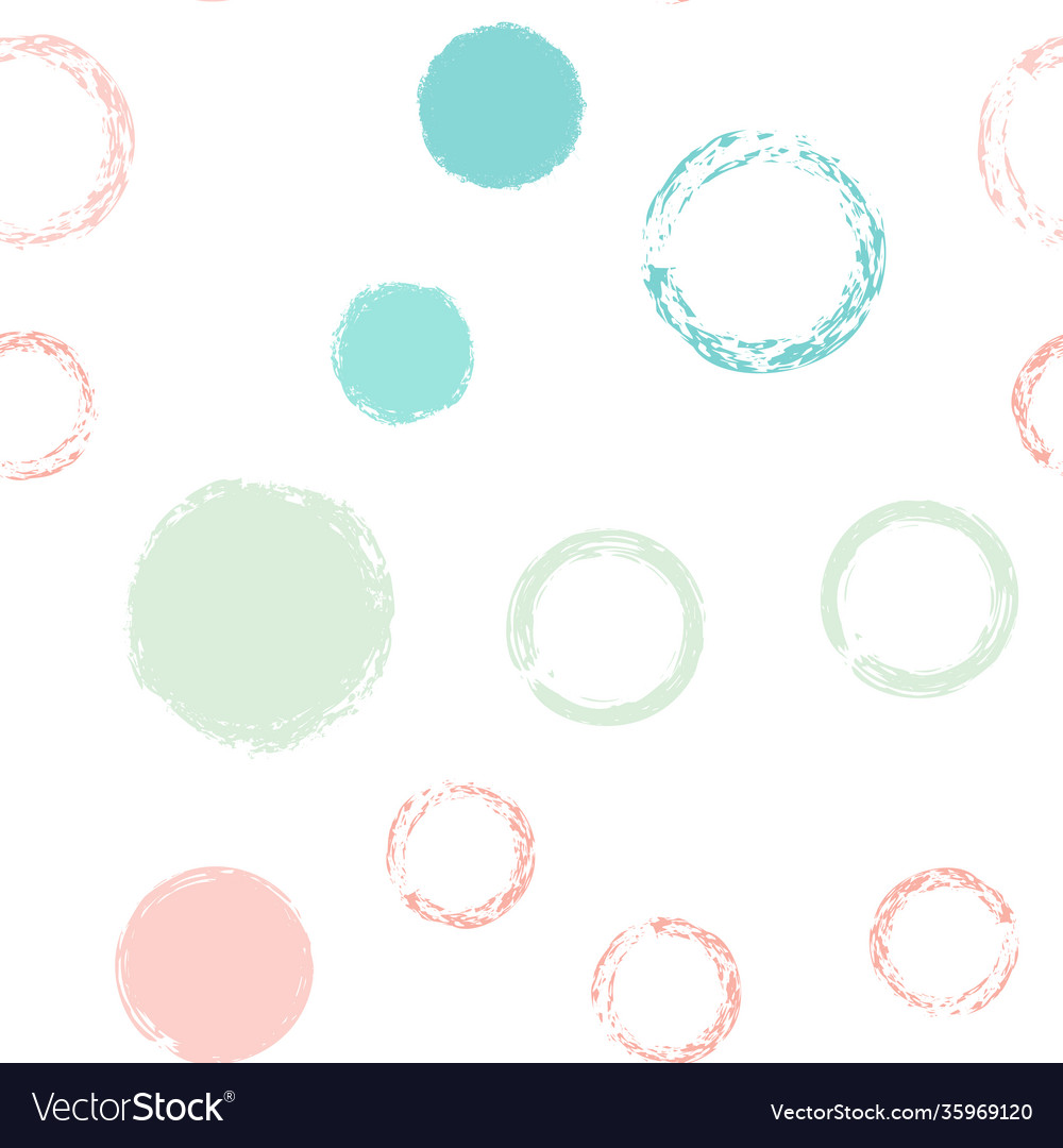 Polka dot pastel Royalty Free Vector Image - VectorStock