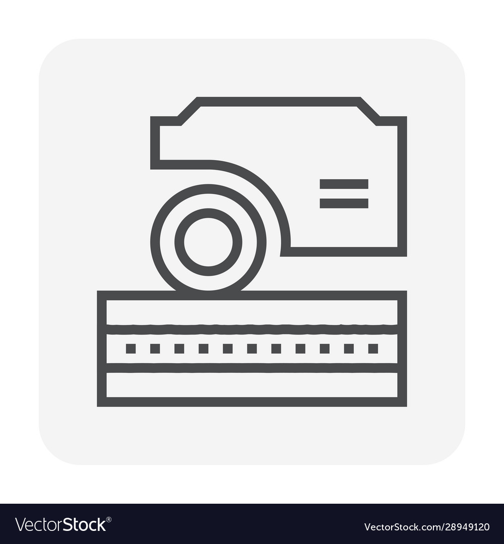 Soil compaction icon Royalty Free Vector Image