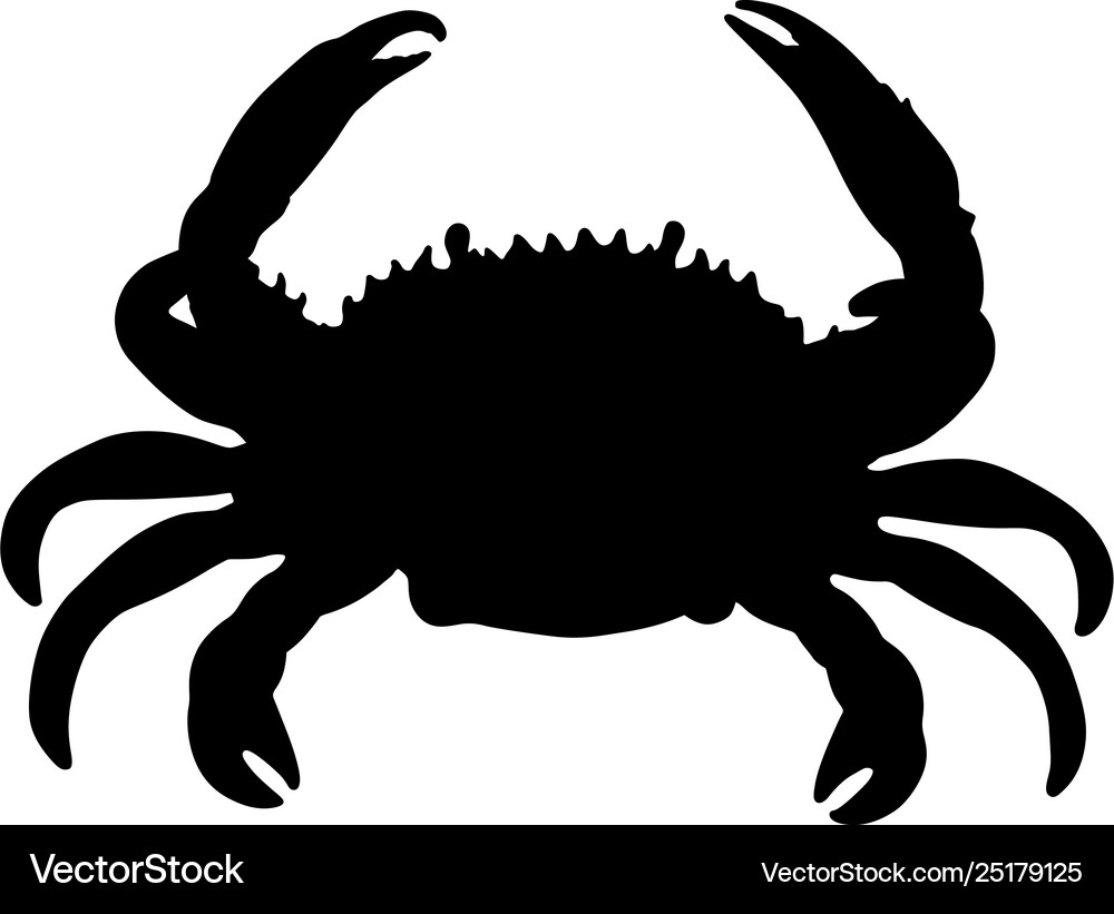 Crab eps Royalty Free Vector Image - VectorStock