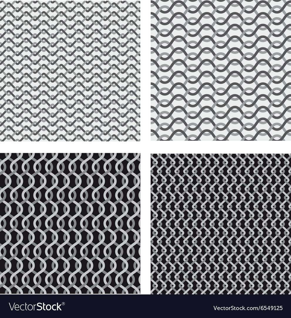 Set seamless patterns backgrounds Royalty Free Vector Image