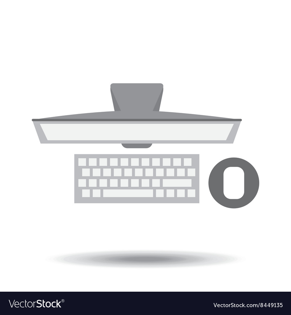 Computer icon design Royalty Free Vector Image