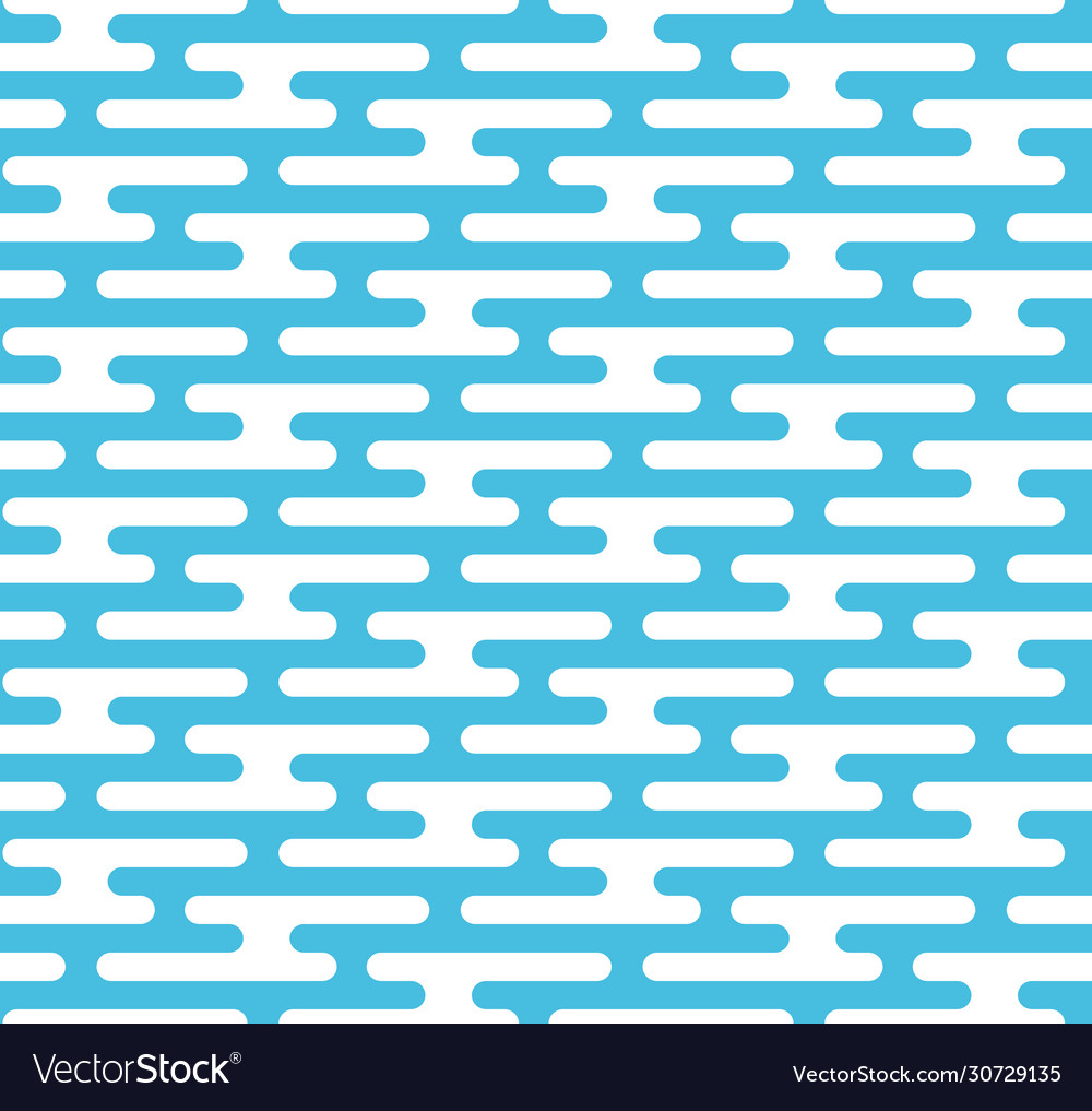 Geometric rounded sky seamless pattern background Vector Image