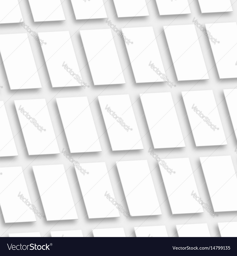 White empty rectangles vertical orientation app Vector Image