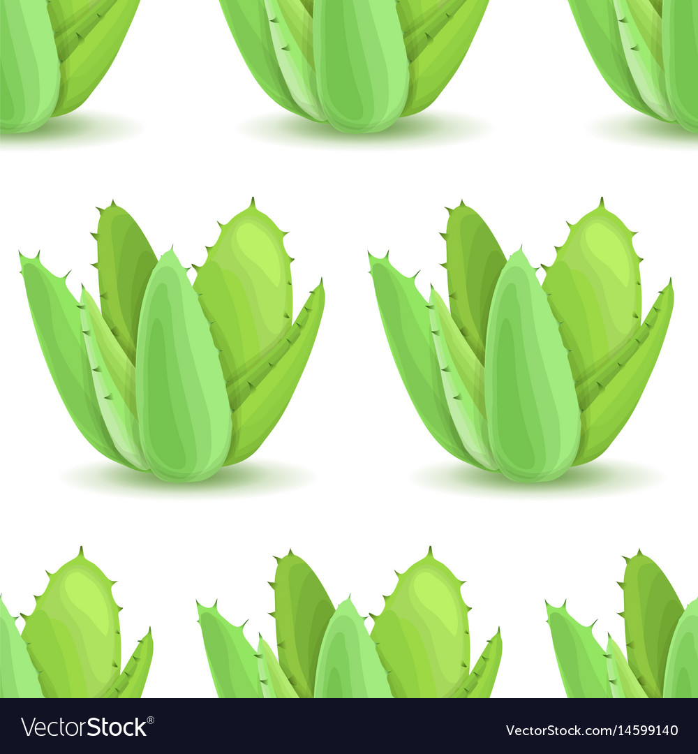 Agave - seamless pattern Royalty Free Vector Image