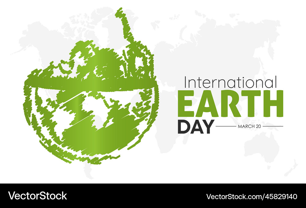 Conservation nature awareness concept banner Vector Image