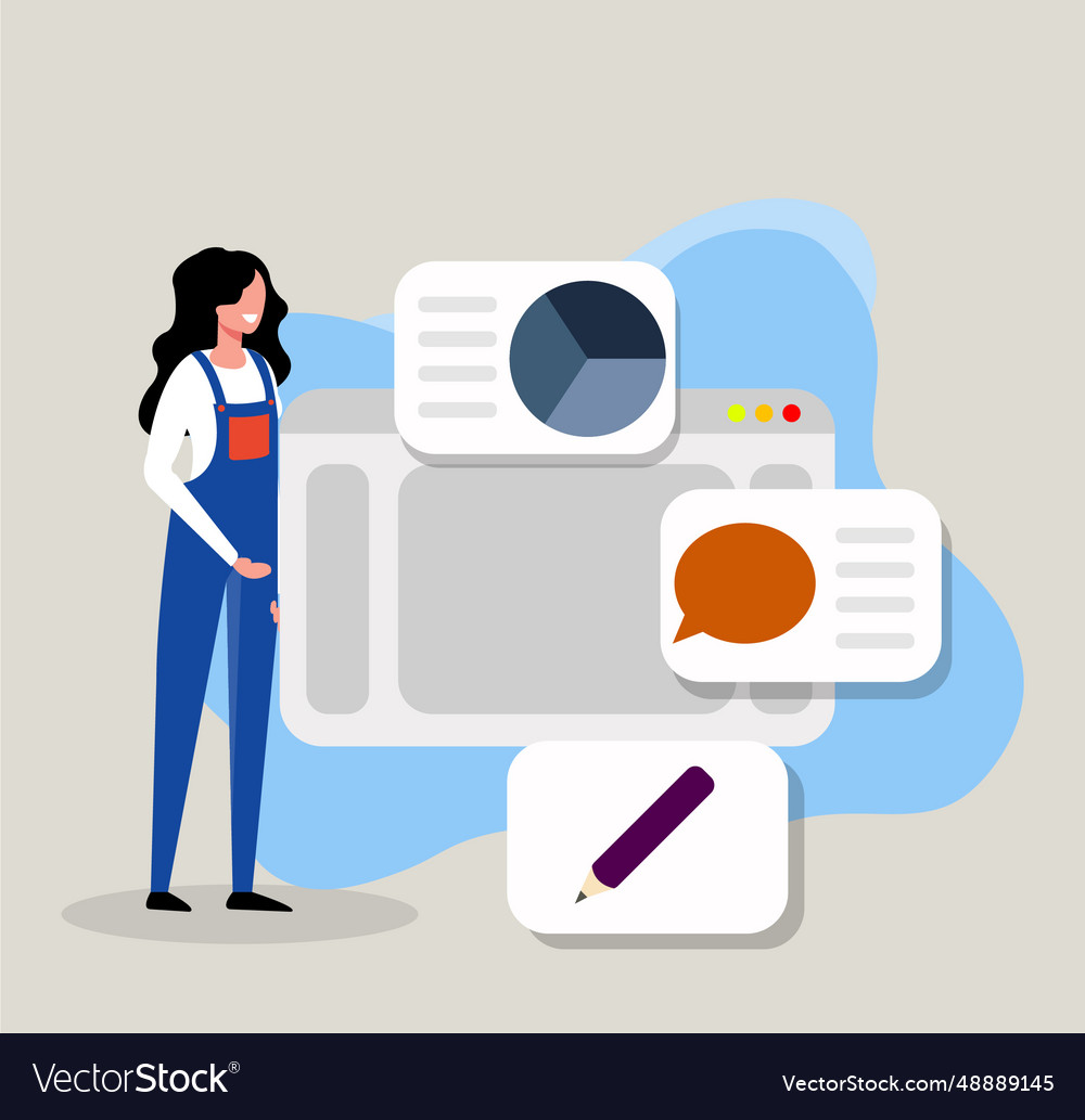 Analyst Royalty Free Vector Image - VectorStock