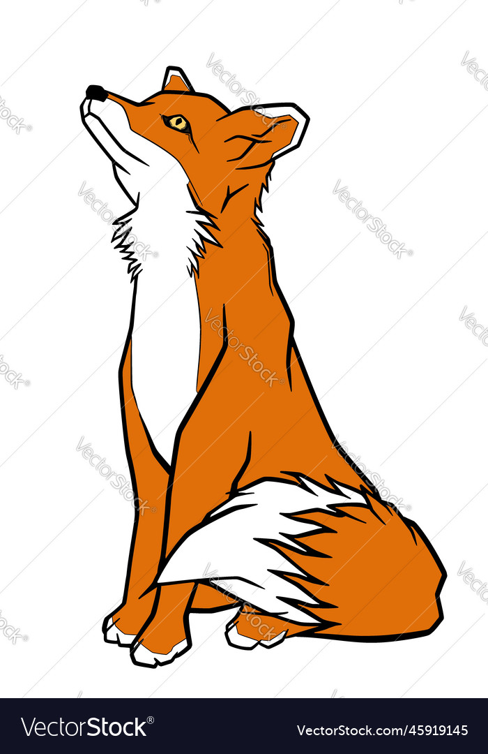 Fox Royalty Free Vector Image - VectorStock