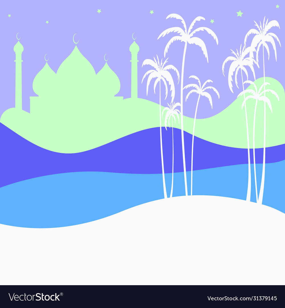 Mosque Royalty Free Vector Image - VectorStock