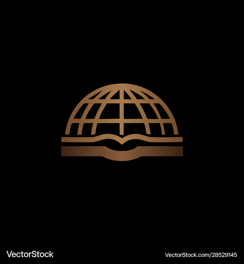 World code logo design Royalty Free Vector Image