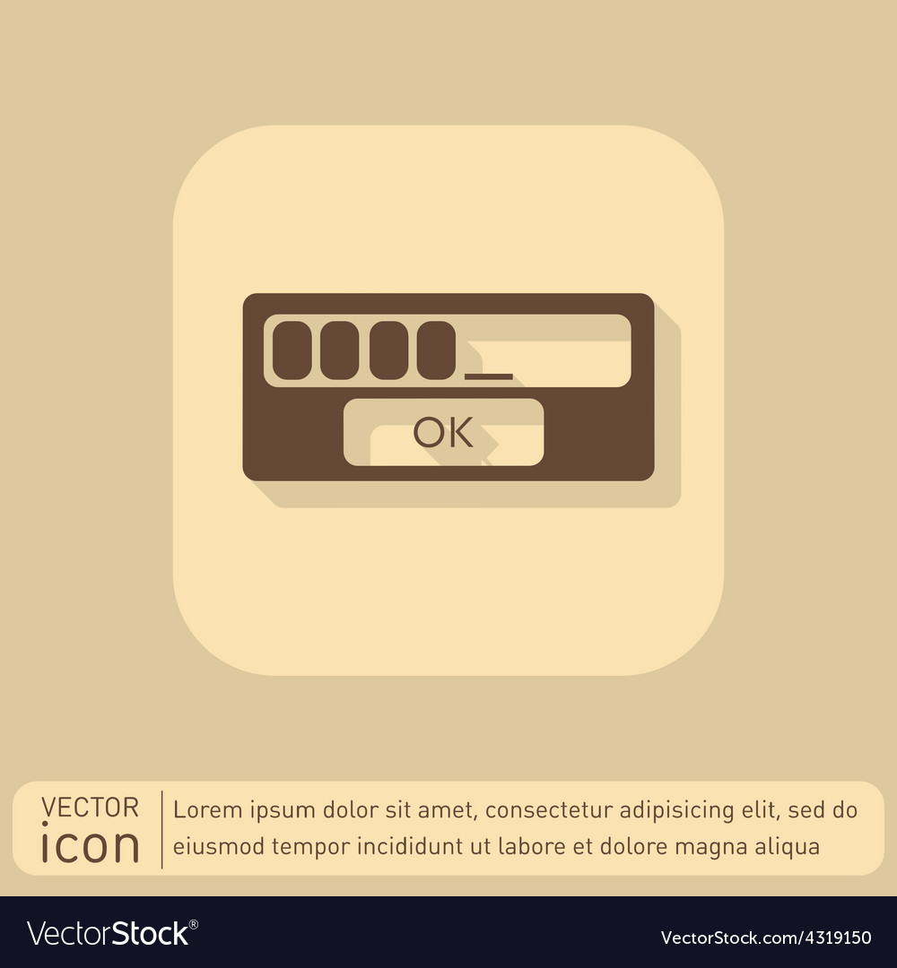 Web-interface Royalty Free Vector Image - VectorStock