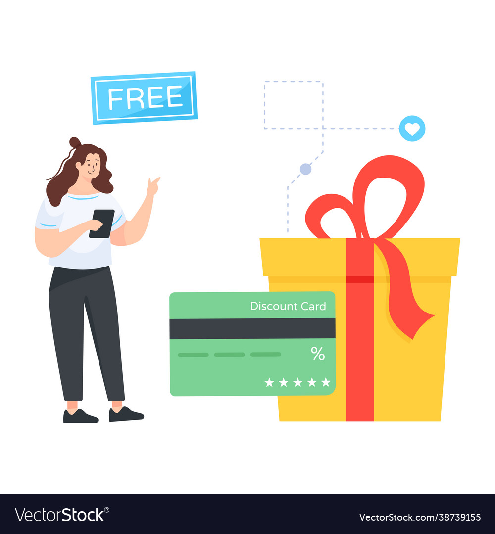 Customer loyalty program Royalty Free Vector Image