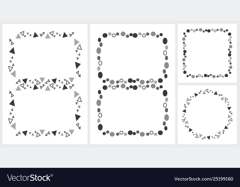Border frame background worksheet Royalty Free Vector Image