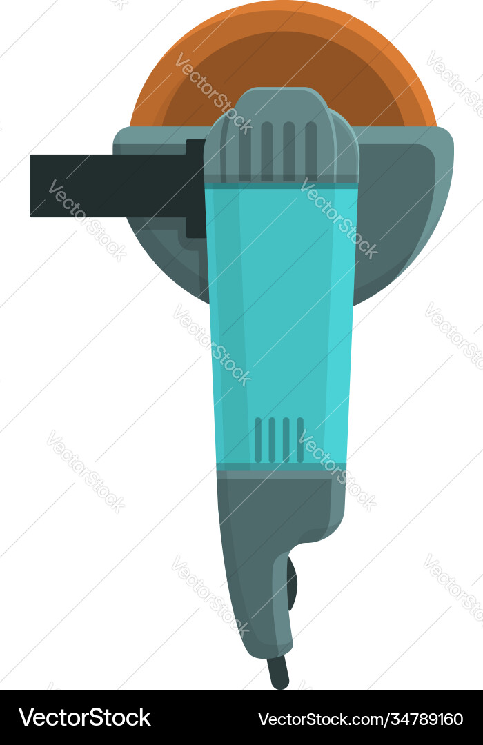 Grinding machine icon cartoon style Royalty Free Vector