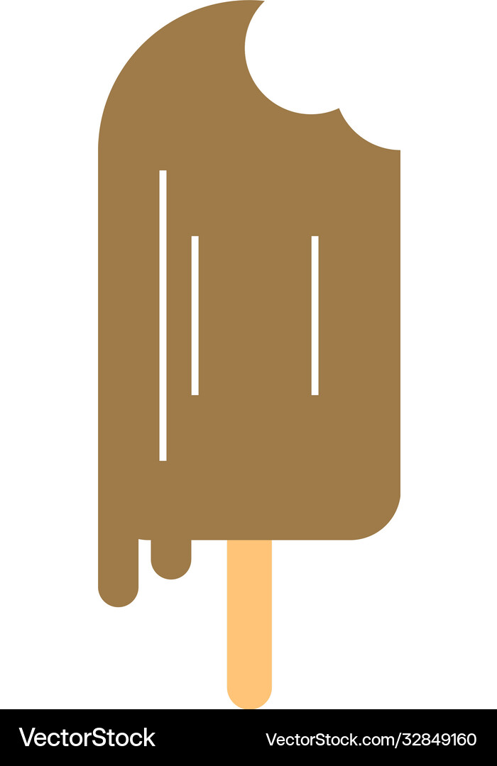 Ice cream icon design template isolated Royalty Free Vector