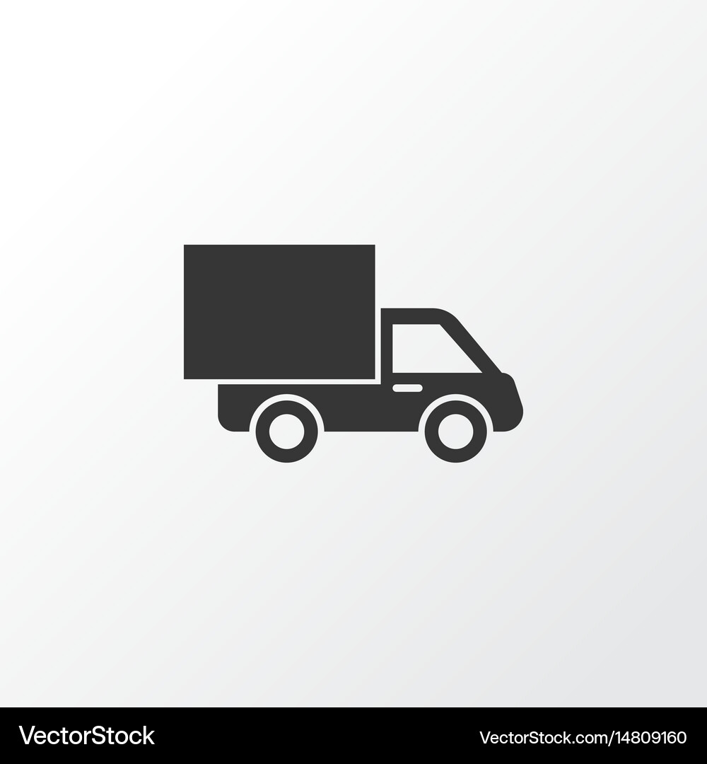 Van icon symbol premium quality isolated lorry Vector Image