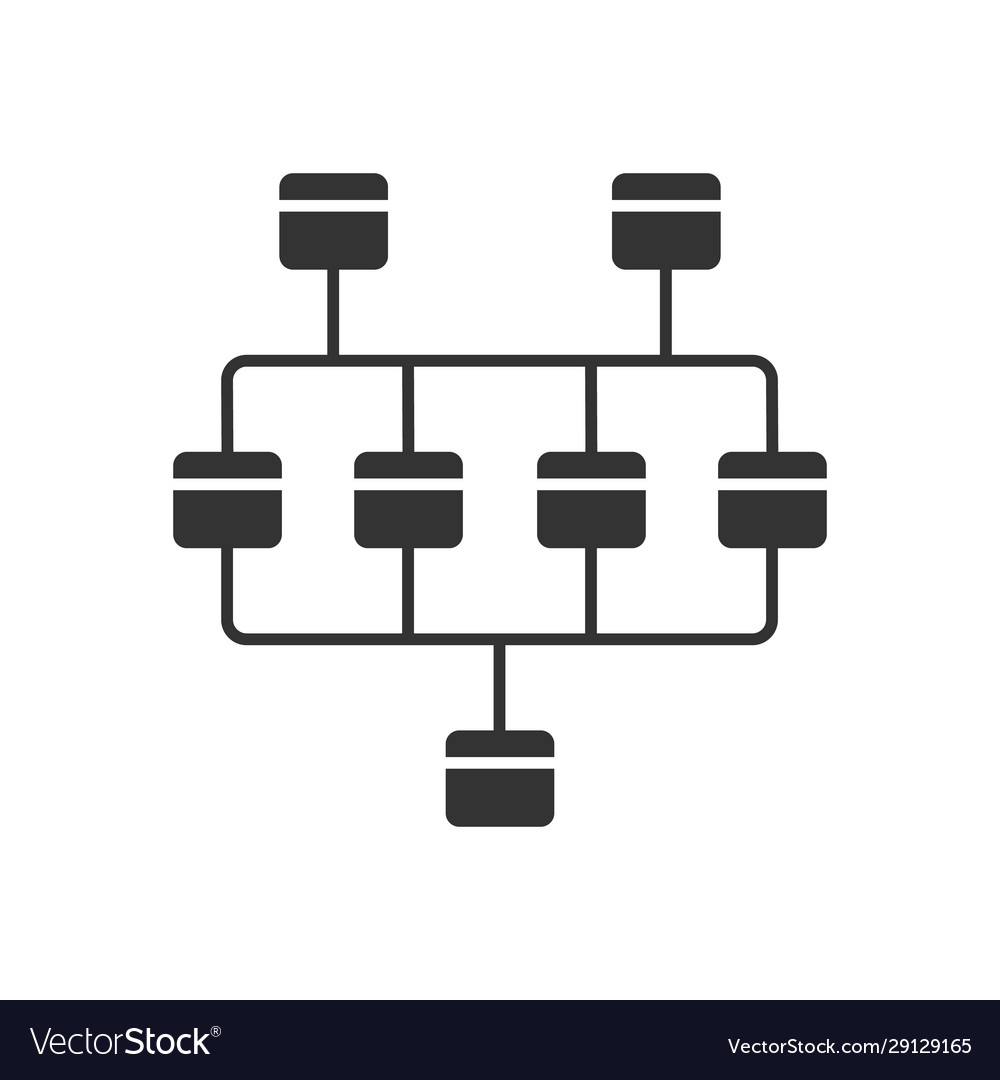 Network Diagram Icons Computer Network Diagram Icon Royalty Free