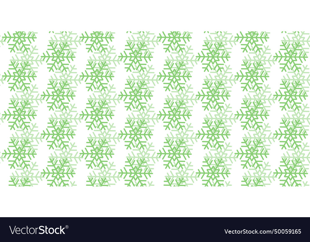 Winter seamless pattern with colorful snowflakes Vector Image