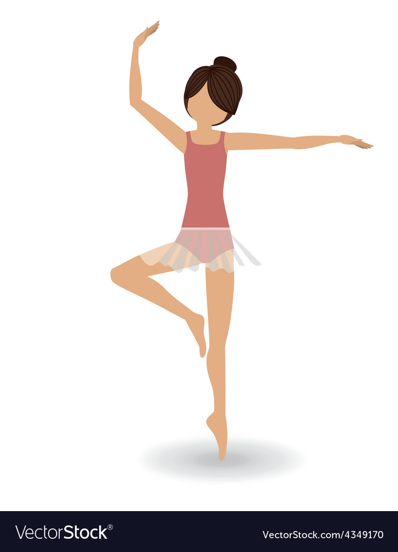 Dancer design Royalty Free Vector Image - VectorStock