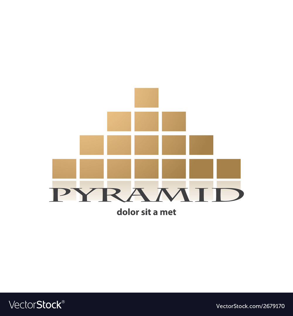 Pyramid Royalty Free Vector Image - VectorStock
