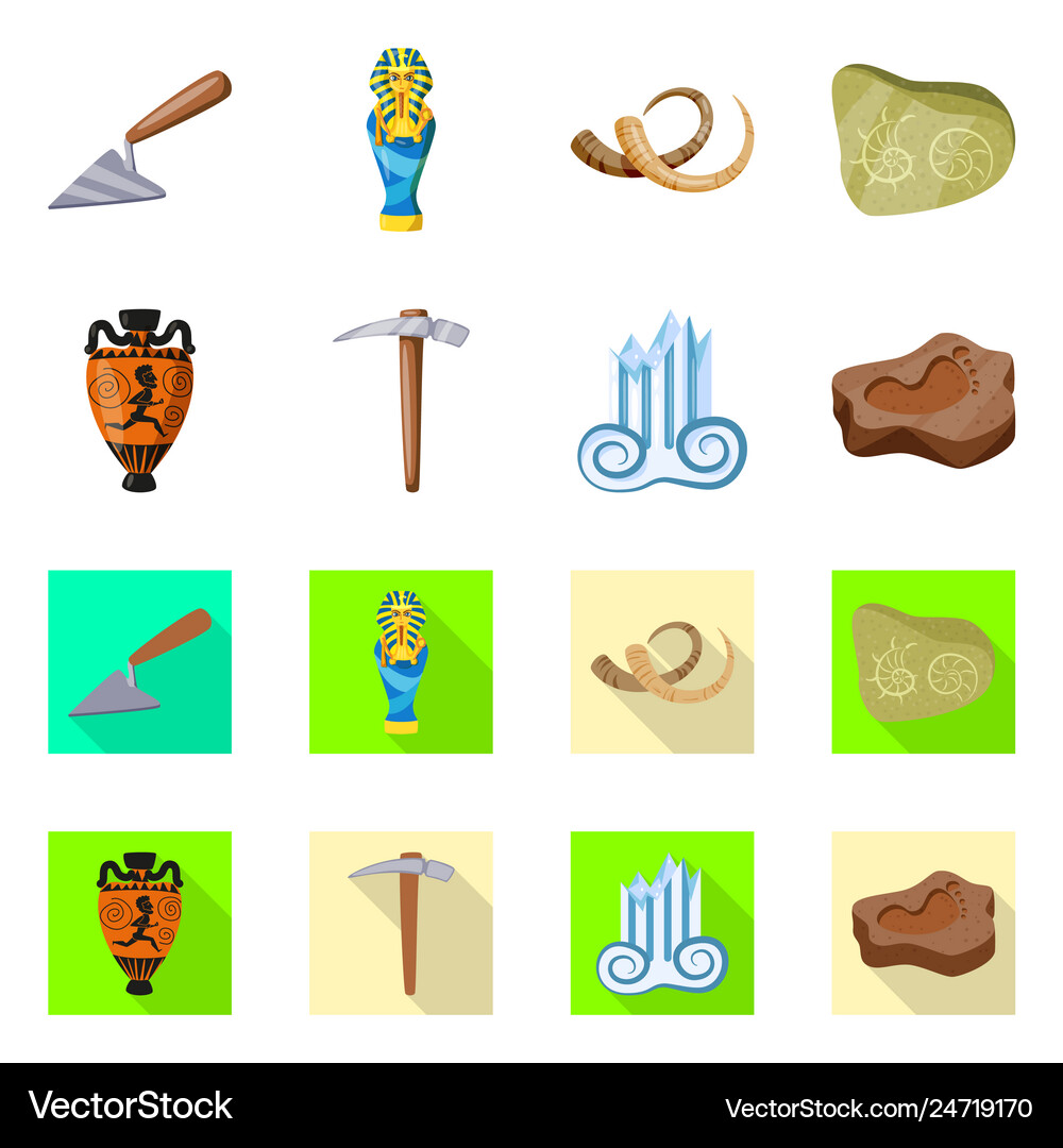 Story and items symbol set Royalty Free Vector Image