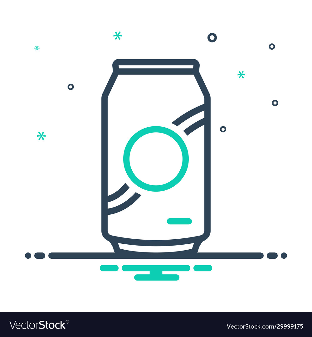 Can Royalty Free Vector Image - VectorStock