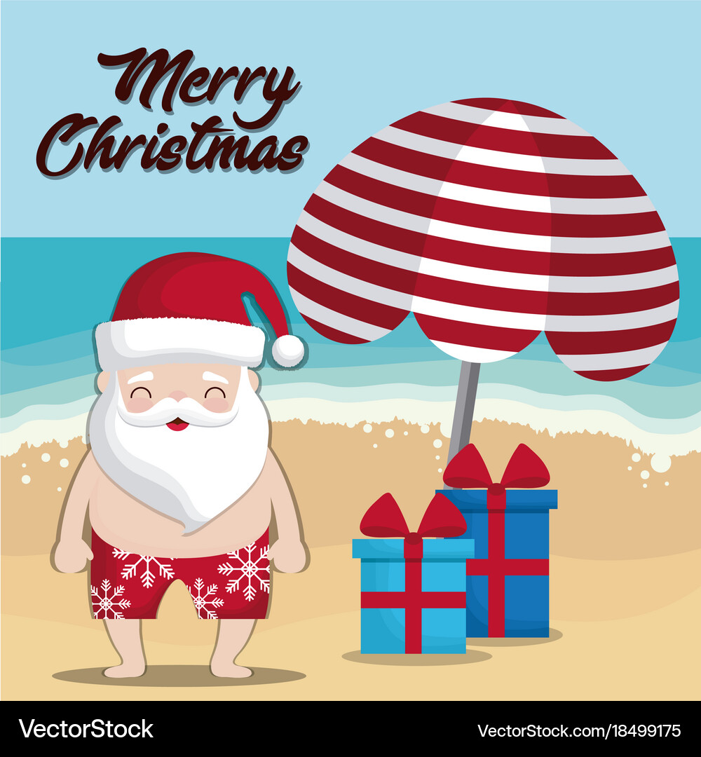 Christmas vacations design Royalty Free Vector Image
