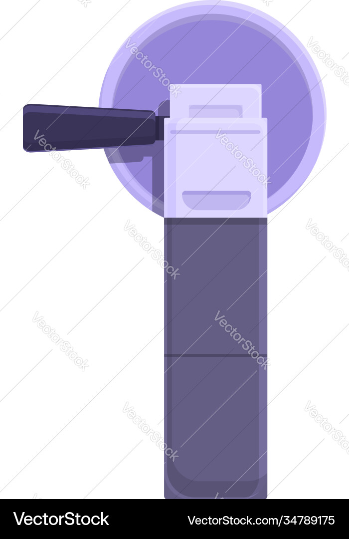 Hand grinding machine icon cartoon style Vector Image