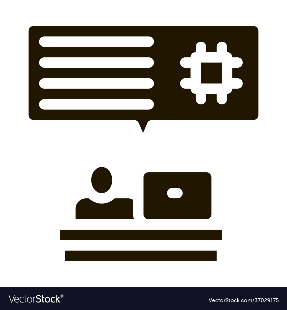 Programming code icon glyph Royalty Free Vector Image Programming code icon glyph Royalty Free Vector Image