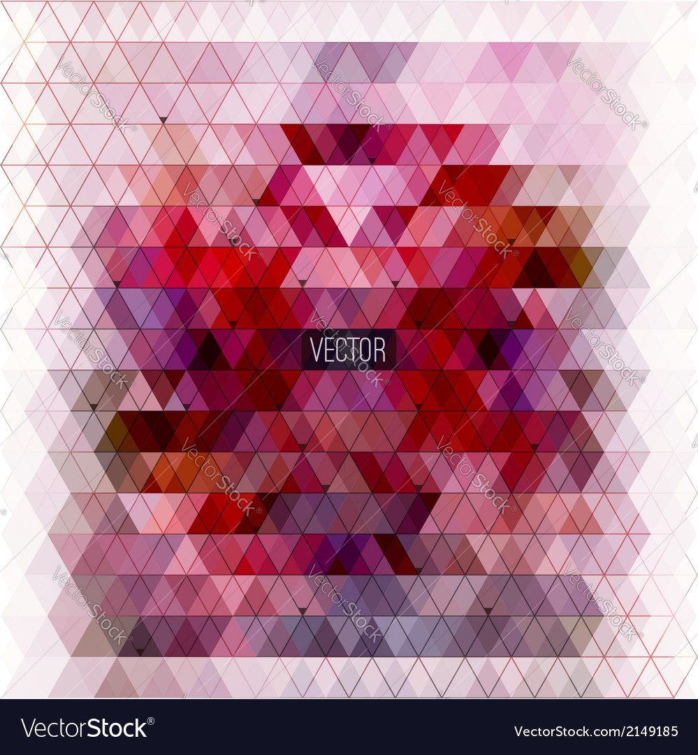 Abstract triangles background Royalty Free Vector Image