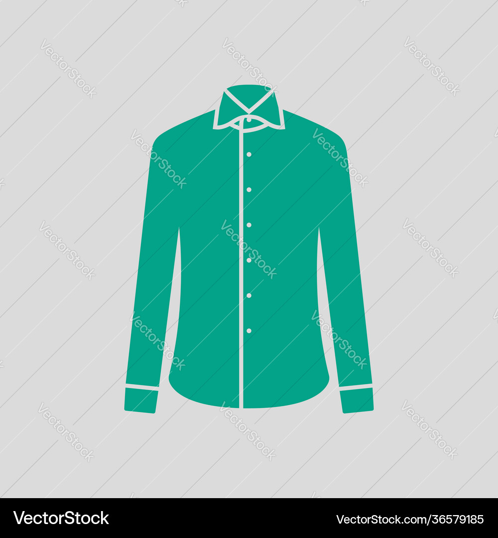 Business shirt icon Royalty Free Vector Image - VectorStock