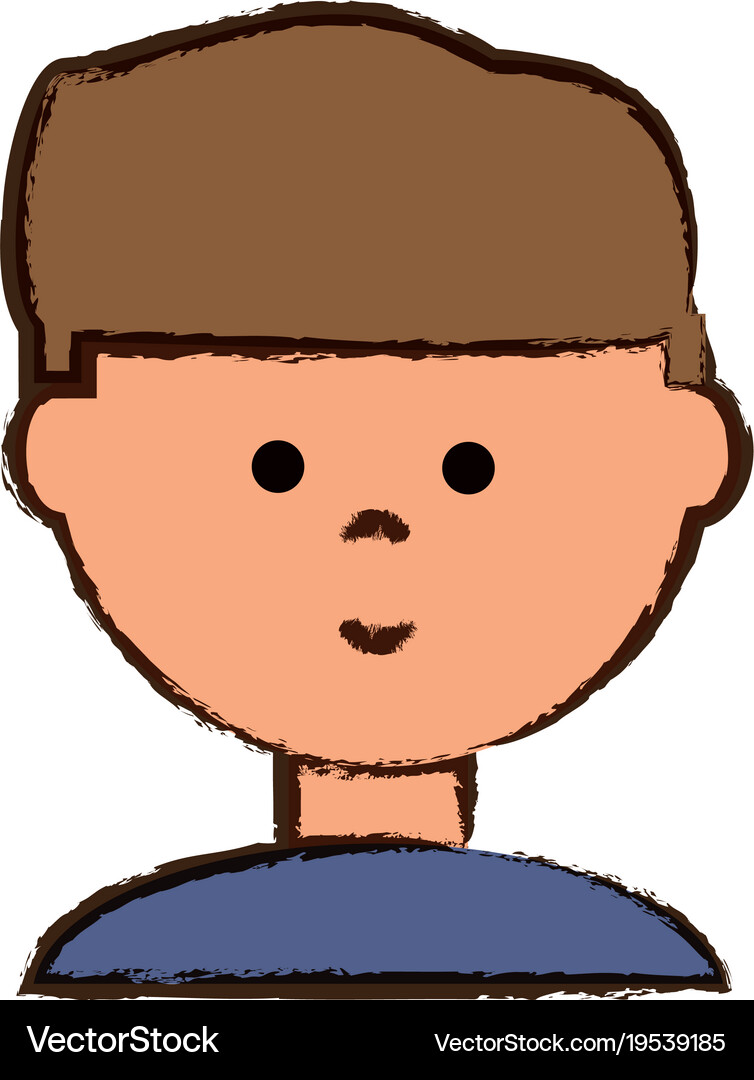 Cartoon man icon Royalty Free Vector Image - VectorStock