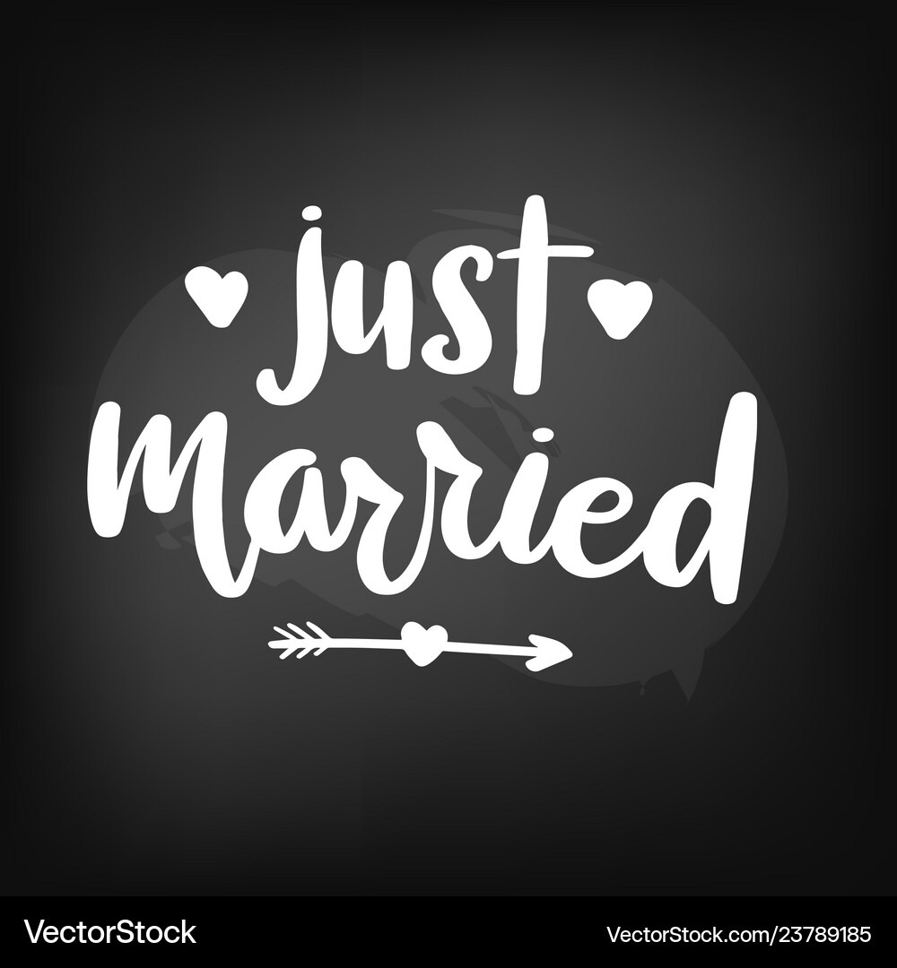 Chalkboard Lettering Wedding