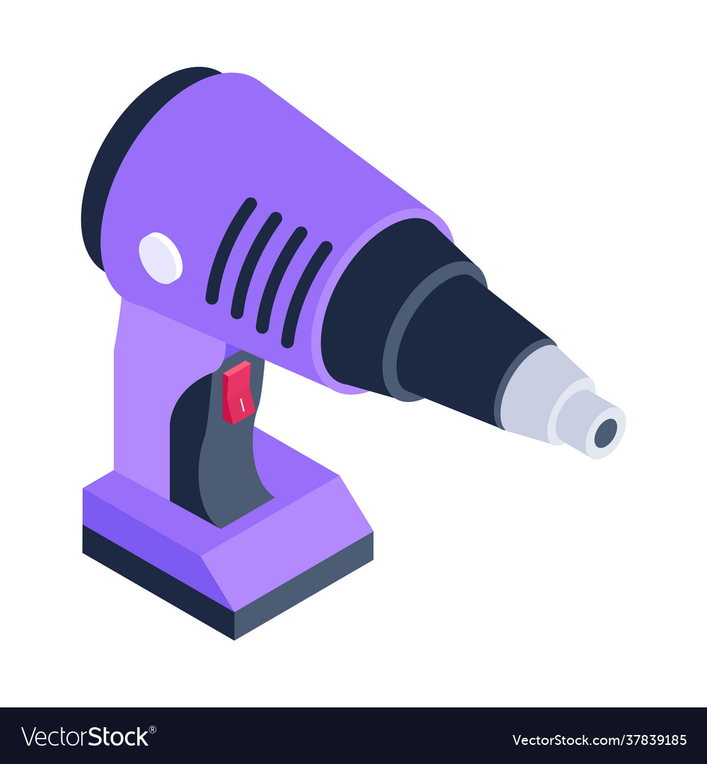 Drill machine Royalty Free Vector Image - VectorStock