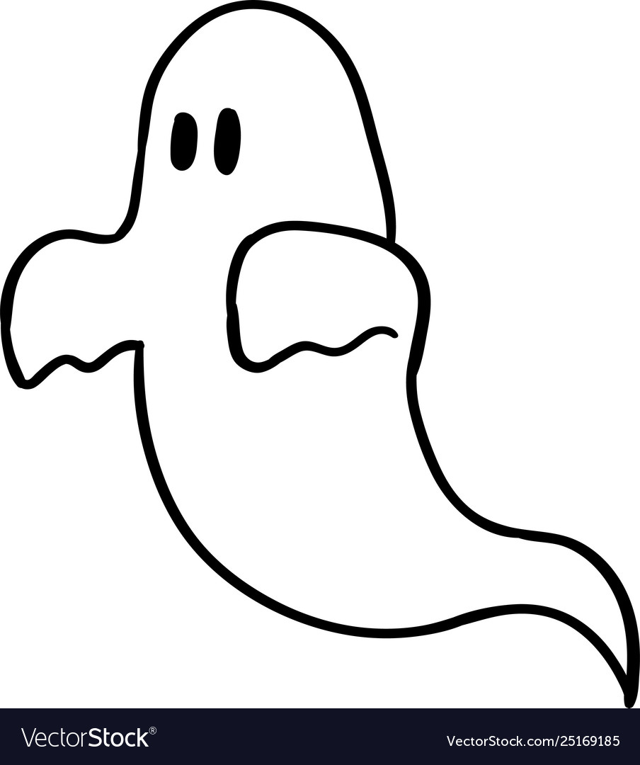 Ghost Royalty Free Vector Image - VectorStock