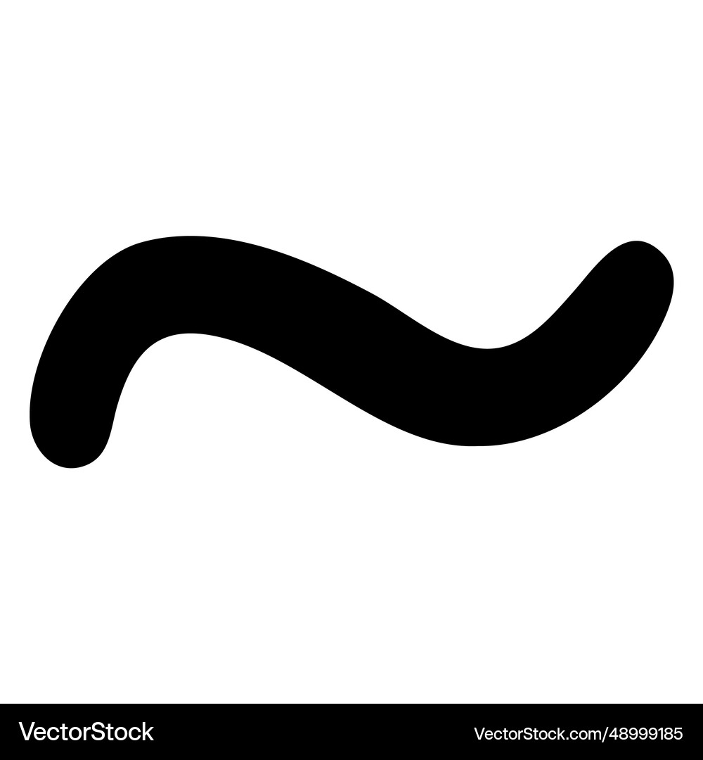 Similar to symbol stroke Royalty Free Vector Image