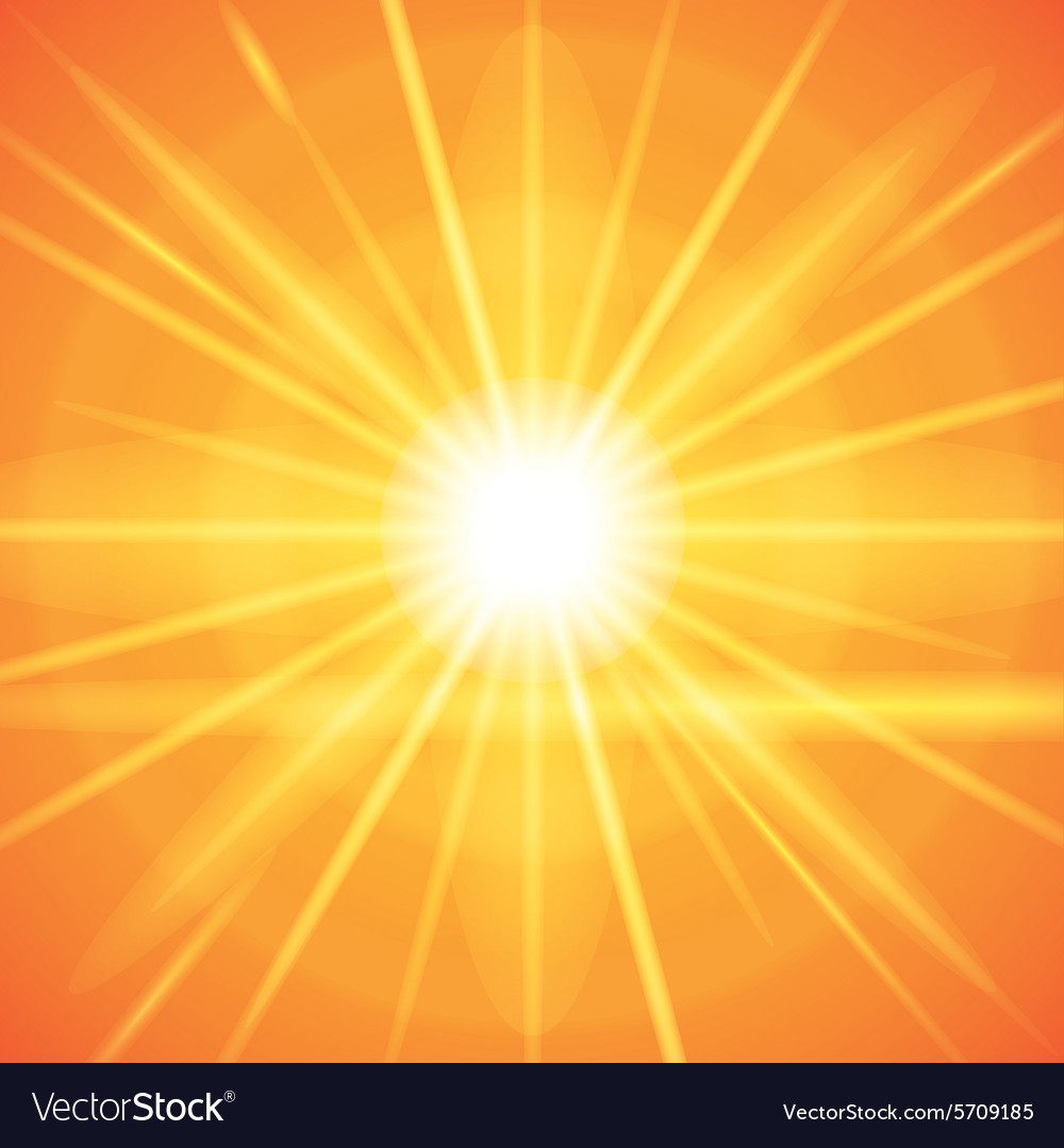 Sun rays design Royalty Free Vector Image - VectorStock
