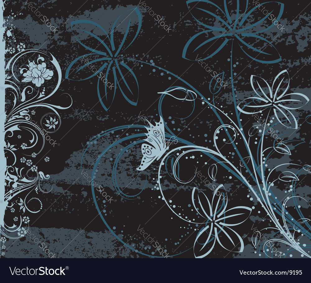 Background flower Royalty Free Vector Image - VectorStock