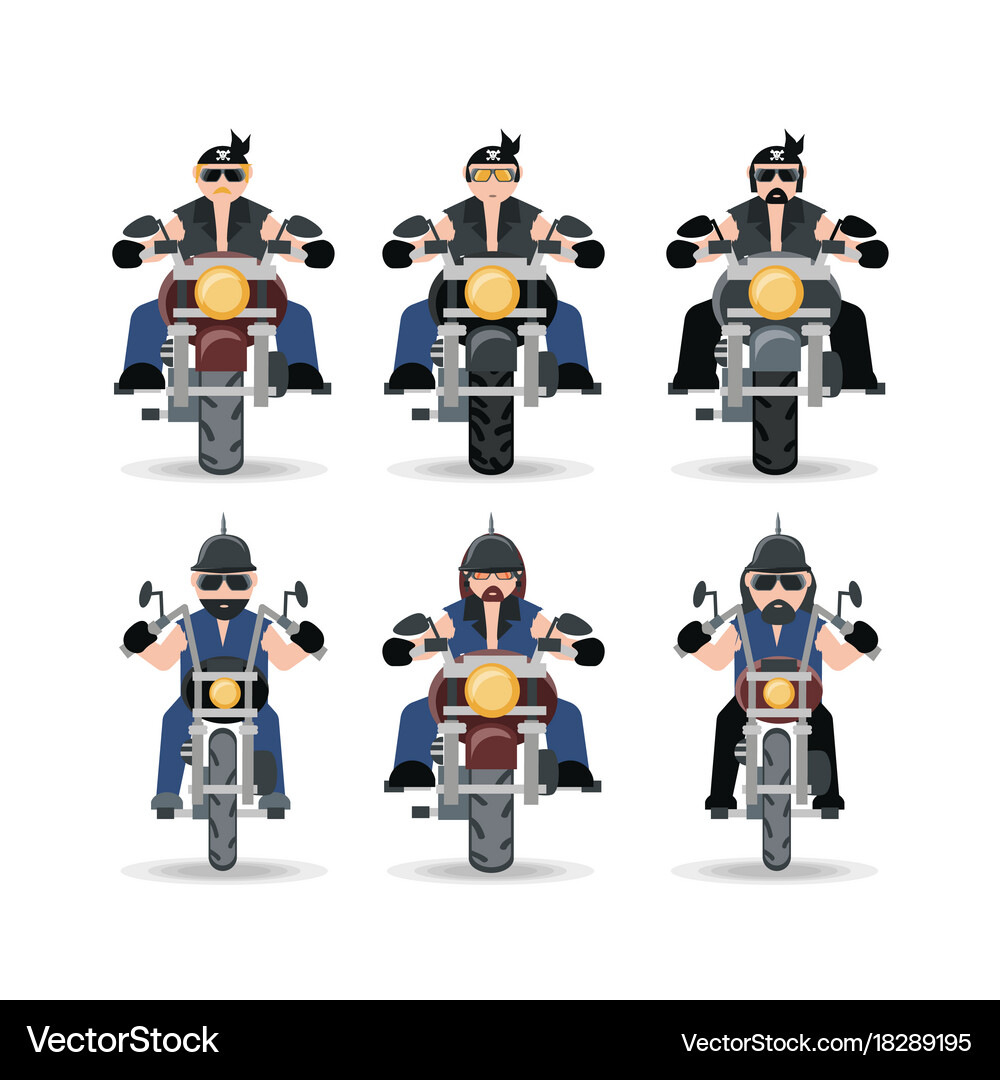 Biker culture design Royalty Free Vector Image