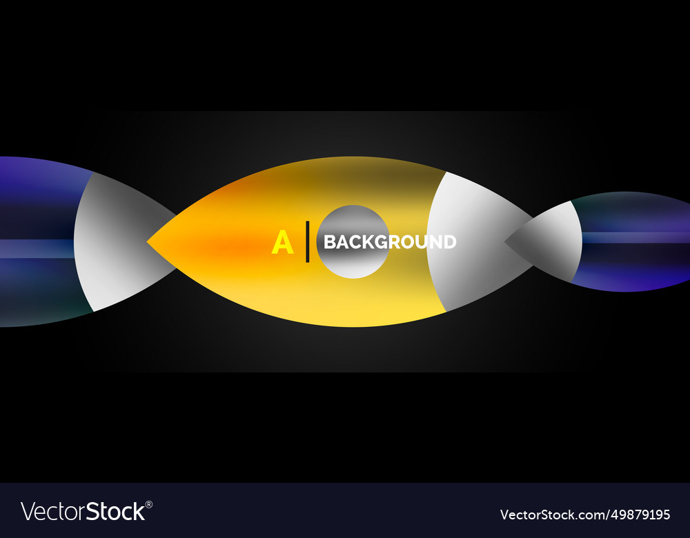 Dynamic lines geometric background visual Vector Image