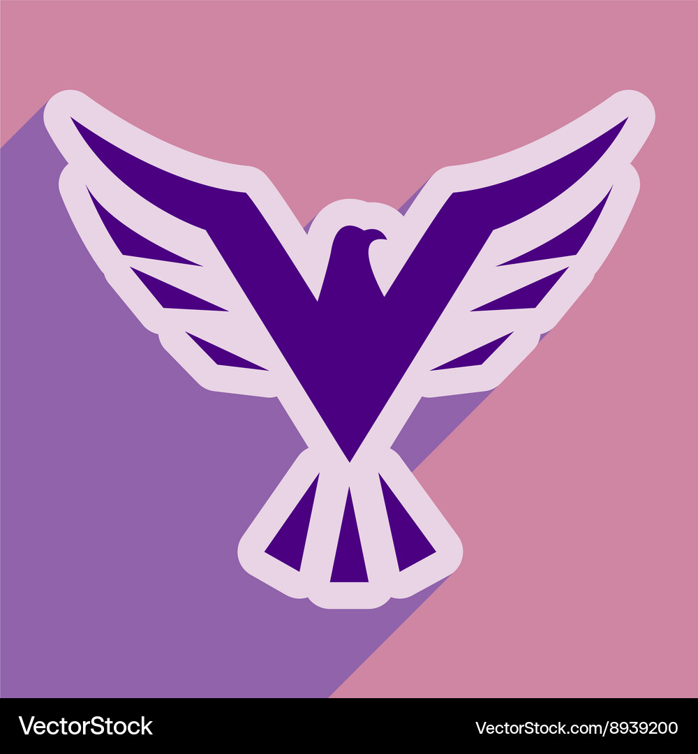 Stylish icon Eagle Royalty Free Vector Image - VectorStock