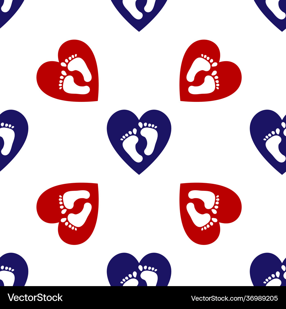 Blue and red help babies symbol icon isolated Vector Image