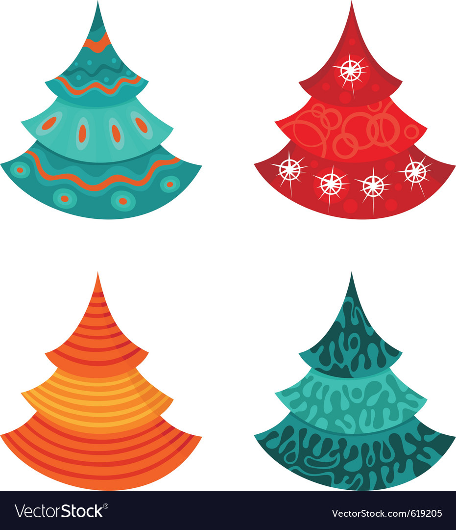 Christmas tree Royalty Free Vector Image - VectorStock