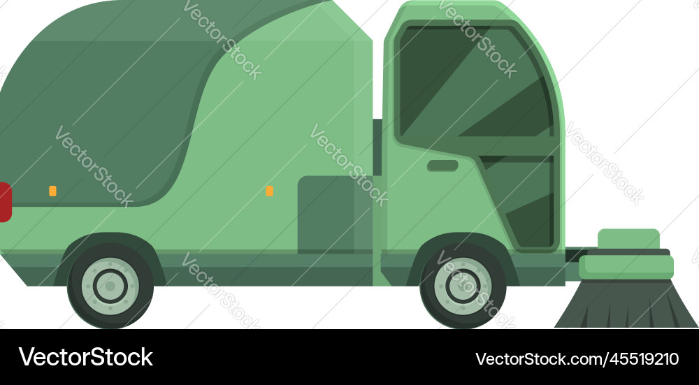City sweeper icon cartoon street machine Vector Image