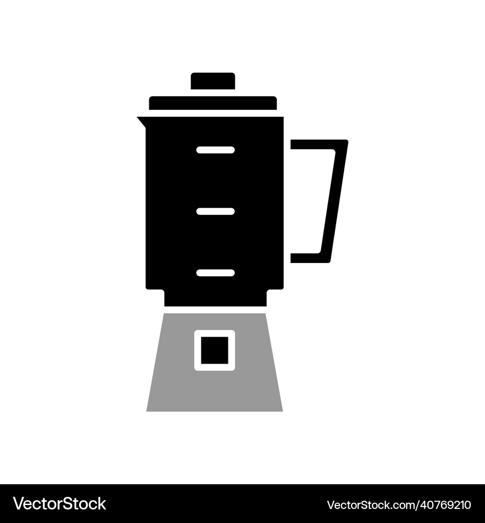 Graphic of blender icon Royalty Free Vector Image