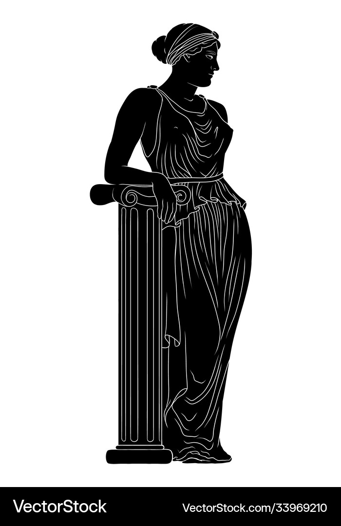 Greek women Royalty Free Vector Image - VectorStock