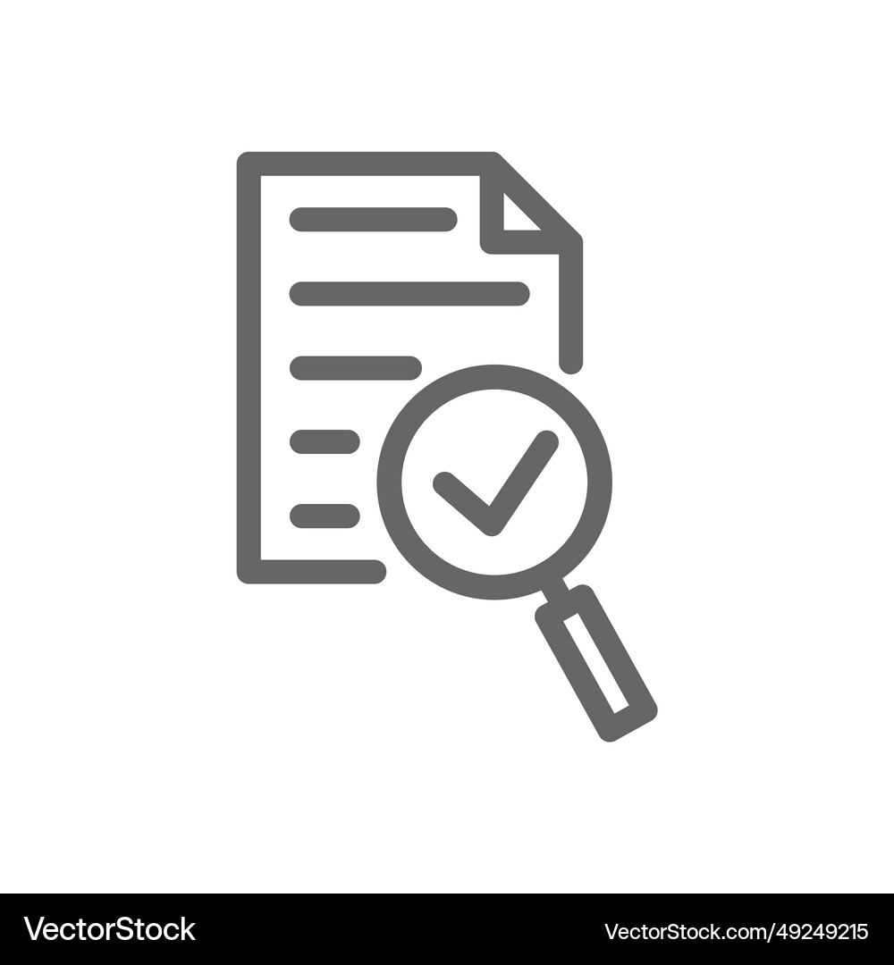 Eps10 of an audit icon Royalty Free Vector Image