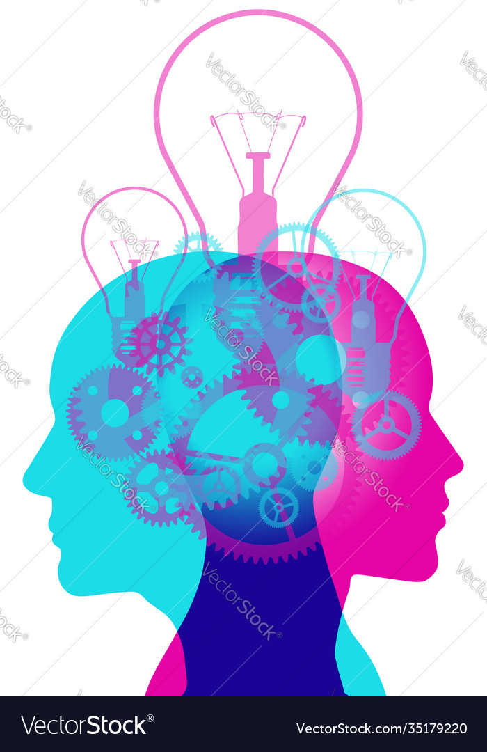 Creative thinking Royalty Free Vector Image - VectorStock