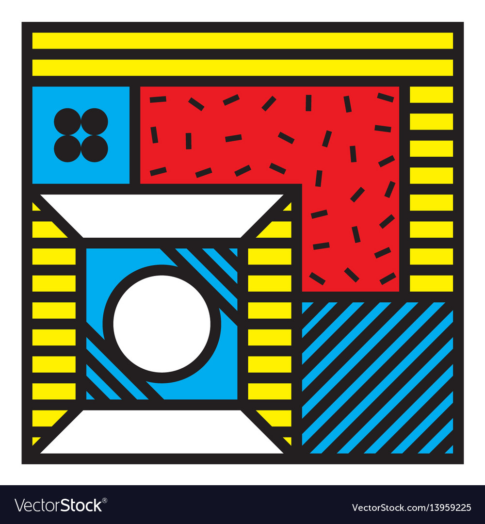 Abstract patch Royalty Free Vector Image - VectorStock