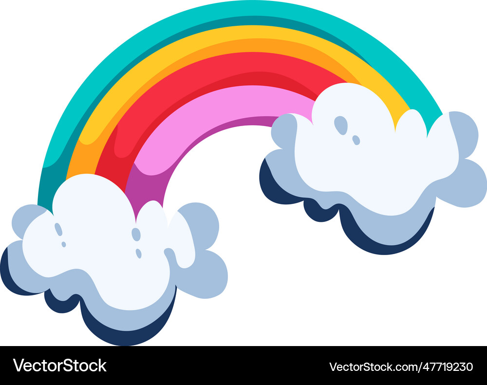 Rainbow Royalty Free Vector Image - VectorStock