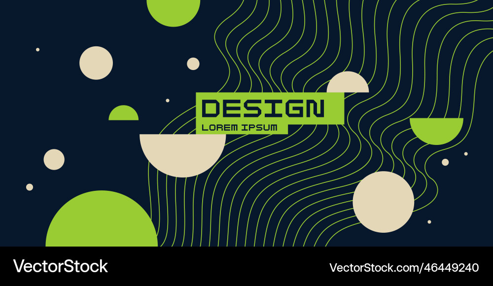 Abstract background in a modern trendy style Vector Image